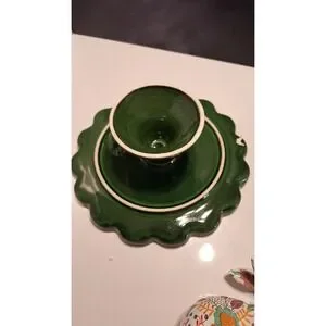 Maioliche Jessica | Kitchen | Maioliche Jessica Cake Stand 1 Green ...